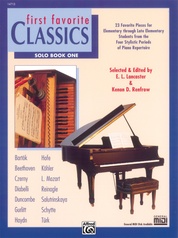 Favorite Classics: Accompaniment, Book 1: Piano Book | Sheet Music