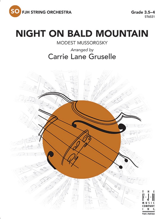 Night on Bald Mountain: String Orchestra Conductor Score: Modest ...