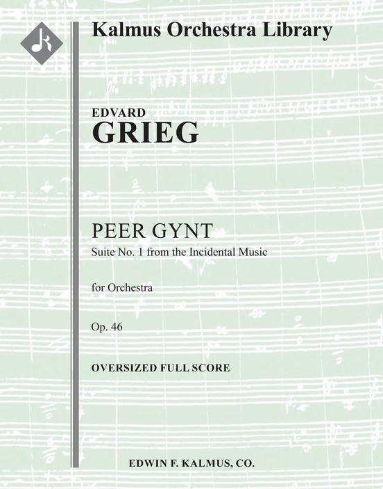 Peer Gynt: Suite No. 1, Op. 46: Full Orchestra, Ensemble Works: Edvard ...