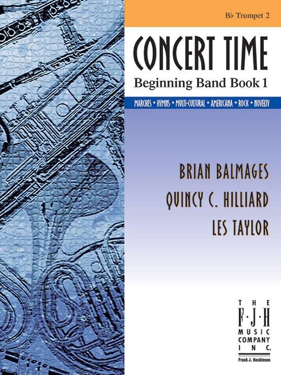Concert Time Beginning Band Book 1 - Trumpet 2: Trumpet 2 Method Book ...