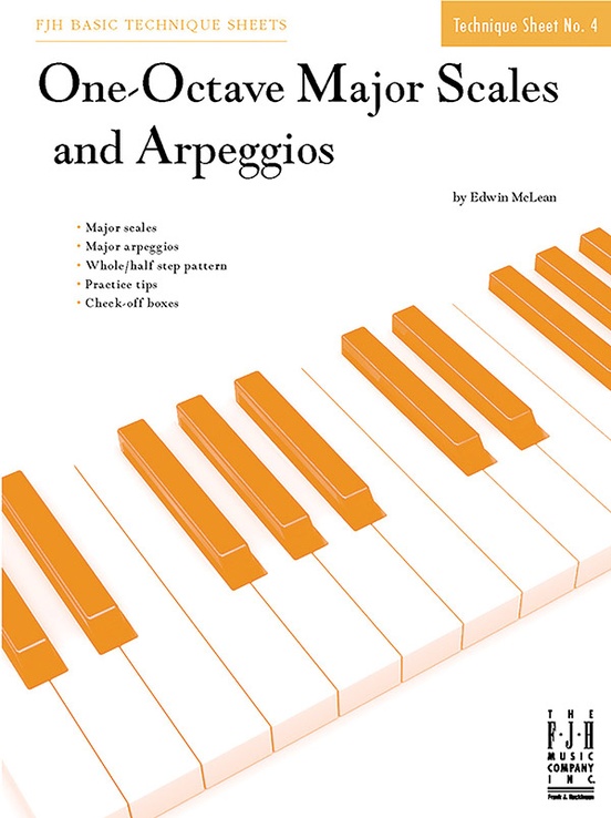 One-Octave Major Scales and Arpeggios: All levels Piano Sheet: Edwin McLean | Alfred Music