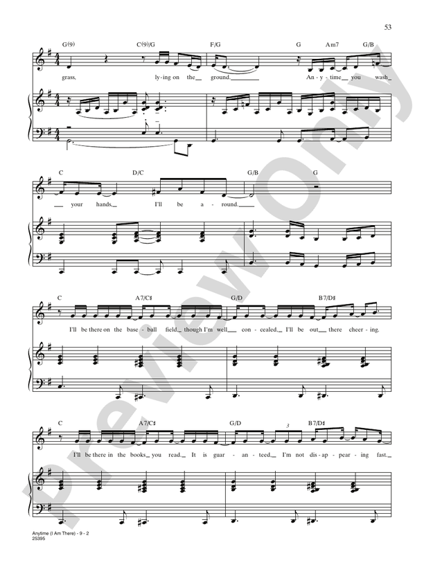 Anytime (I Am There) (from "Elegies: A Song Cycle"): Piano/Vocal/Chords: William Finn - Digital ...