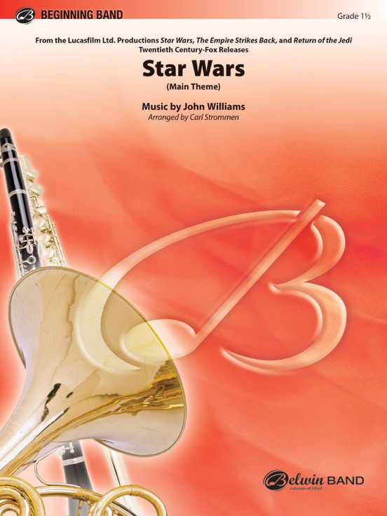Star Wars® Main Theme: Concert Band Conductor Score & Parts: John ...