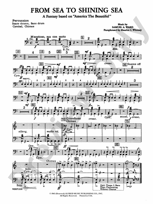 From Sea to Shining Sea (A Fantasy Based on "America the Beautiful ...