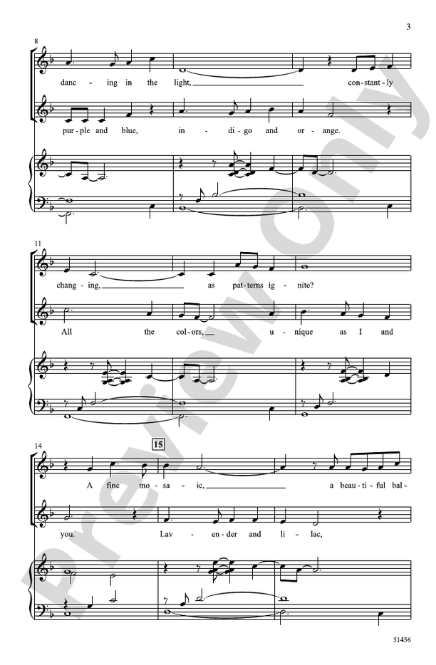 Kaleidoscope Color: 2-Part Choral Octavo - Digital Sheet Music Download