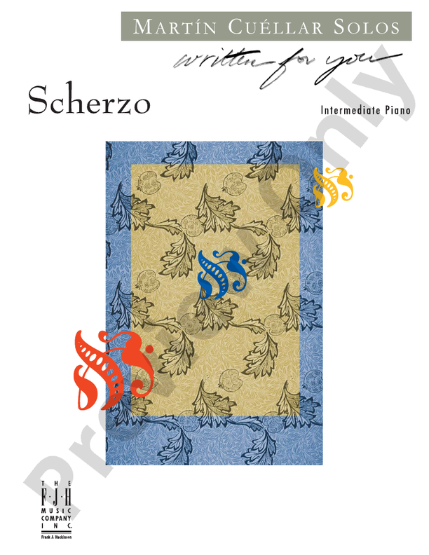 Scherzo: Piano: Martín Cuéllar - Digital Sheet Music Download