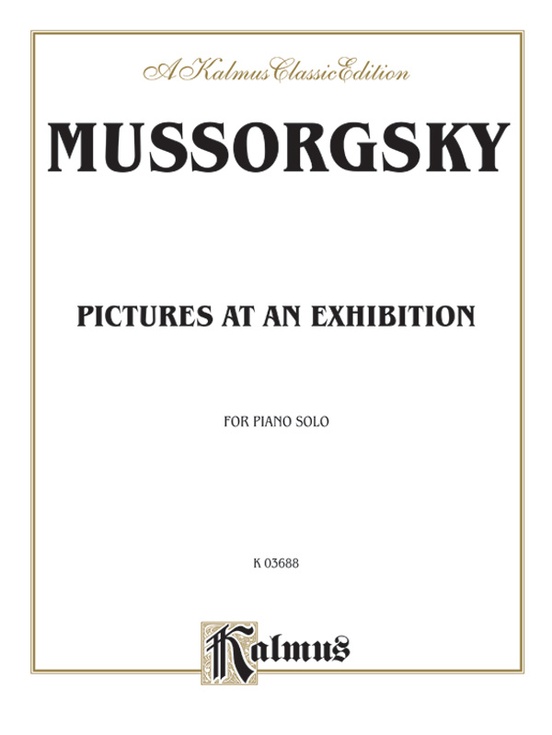 Mussorgsky: Pictures at an Exhibition: Promenade IV Part - Digital ...
