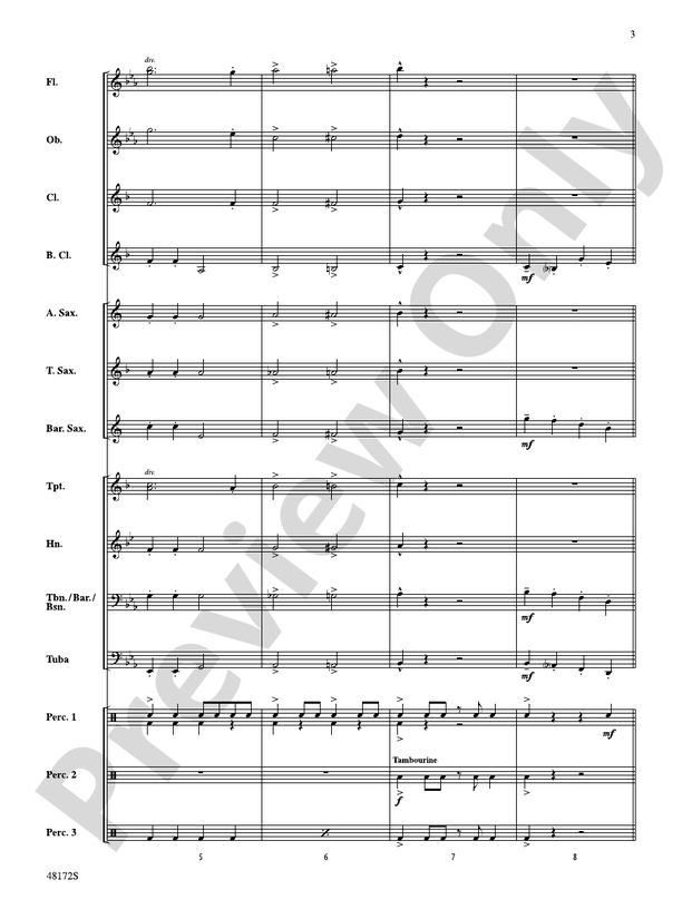 I Got Rhythm: Concert Band Conductor Score & Parts: George Gershwin ...