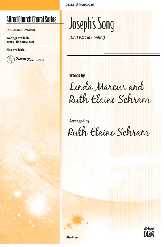 Joseph's Song (God Was in Control): Unison / 2-Part Choral Octavo ...