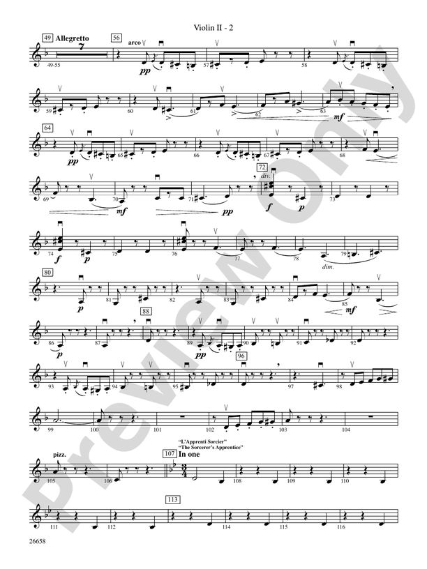 Halloween Spooktacular: 2nd Violin: 2nd Violin Part - Digital Sheet ...