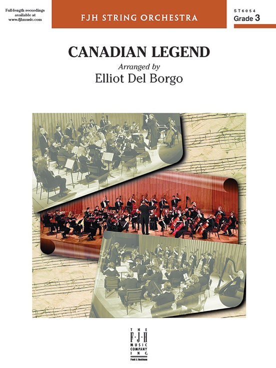 Canadian Legend: Violin 2: Violin 2 Part - Digital Sheet Music Download