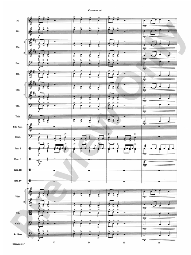 Dark Adventure: Score: Full Orchestra Score - Digital Sheet Music Download