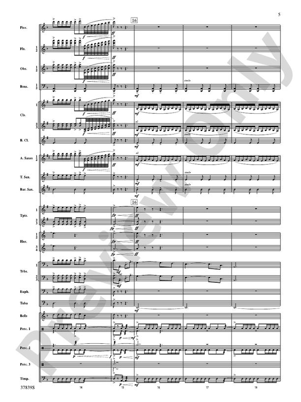 Conquest 1 (from the motion picture Ninja's Creed): Score: Concert Band ...