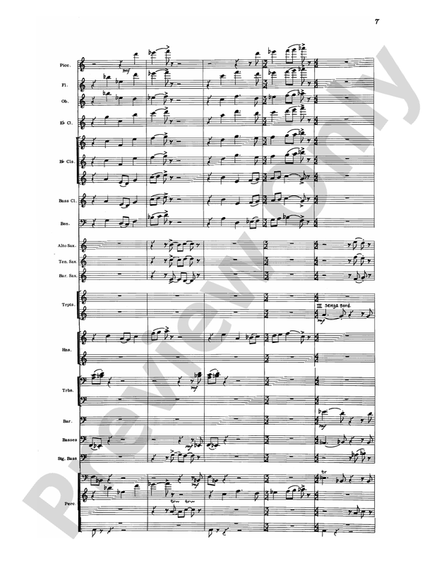 Liturgical Music for Band, Op. 33: Concert Band Conductor Score & Parts ...