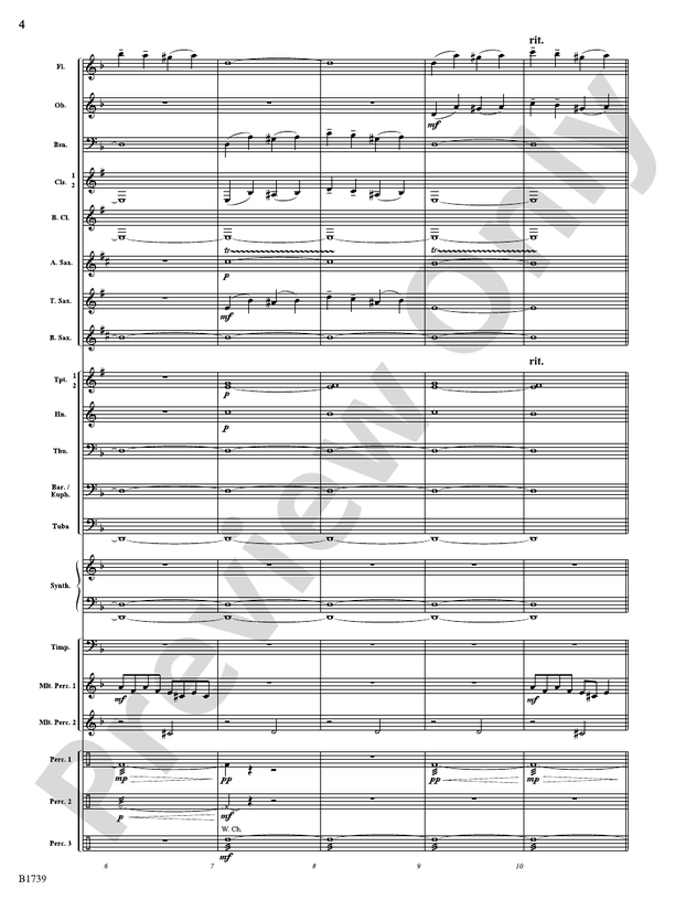 Dark Ride: Score: Concert Band Score: Randall D Standridge - Digital ...