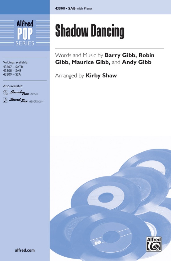 Shadow Dancing: SAB Choral Octavo: Barry Gibb - Digital Sheet Music ...