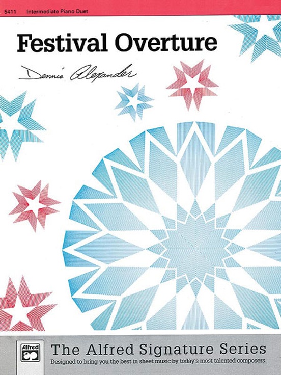 Festival Overture: Piano Duet (1 Piano, 4 Hands) Sheet: Dennis ...