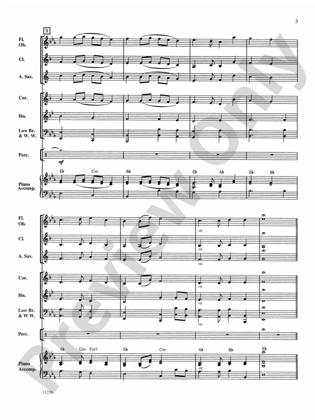Northridge Overture: Concert Band Conductor Score & Parts: John O ...