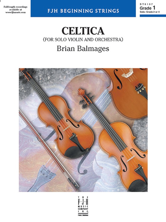Celtica (for Solo Violin and String Orchestra): Advanced Solo Violin ...