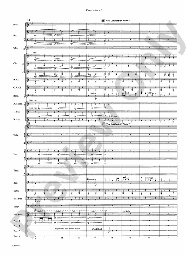 Porgy and Bess® (Medley): Score: Concert Band Score - Digital Sheet ...