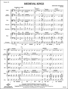 Medieval Kings: String Orchestra Conductor Score & Parts: Soon Hee ...
