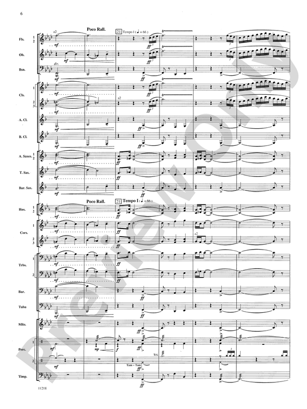 Scenes of Wonder: Concert Band Conductor Score & Parts: Mark Williams ...