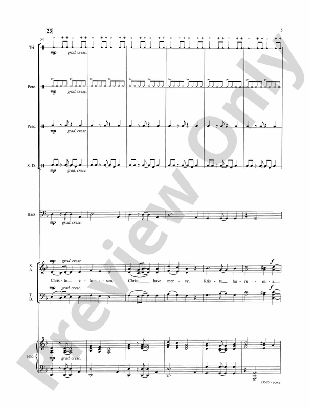Afrika Kyrie na Sanctus: Choral SoundPax: Andy Beck - Digital Sheet ...
