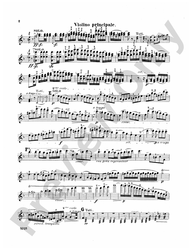 Bruch: Violin Concerto in D Minor, Op. 44: Violin Concerto in D Minor, Op. 44 (Violin) Part ...