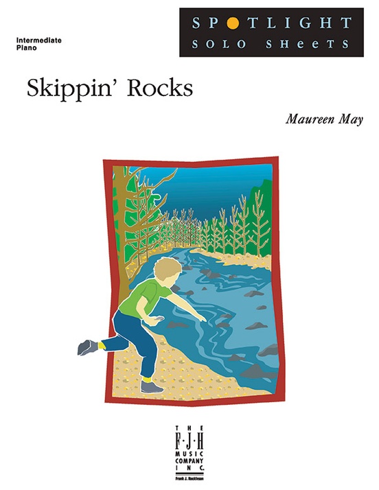 Skippin' Rocks: Piano: Maureen May - Digital Sheet Music Download