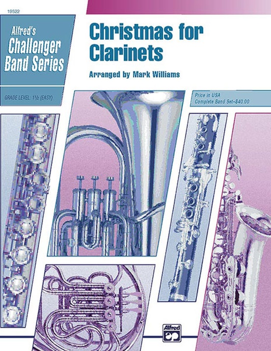 Christmas for Clarinets: Concert Band Conductor Score & Parts - Digital ...
