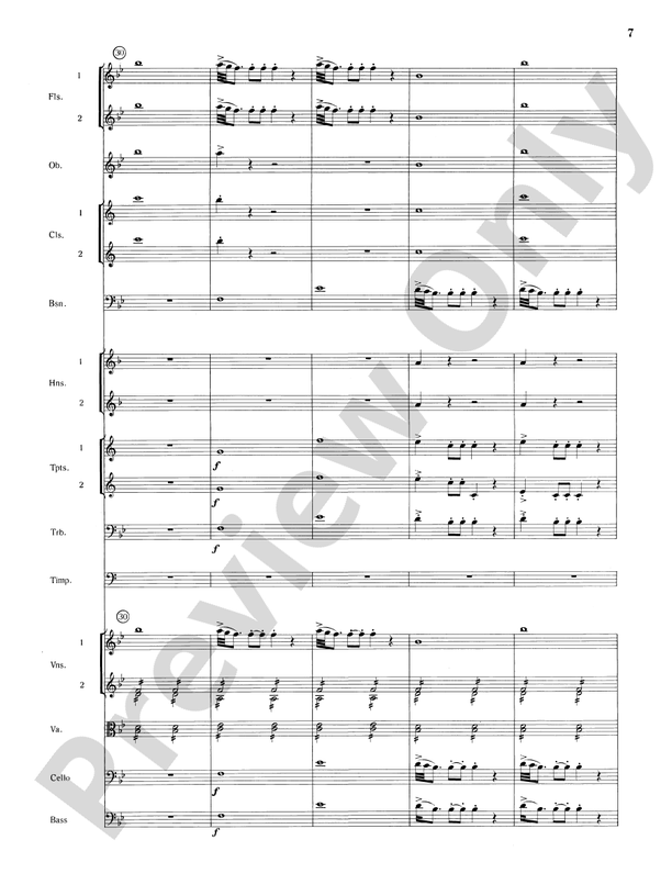 Mozart's Symphony No. 25 in G Minor, 1st & 2nd Movements: Score: Full ...