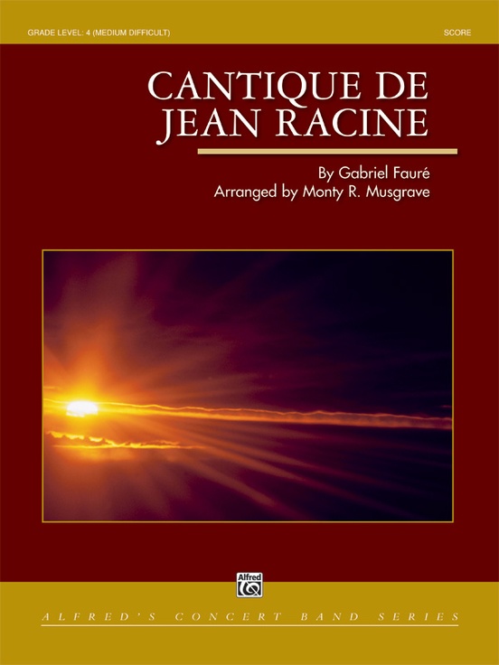 Cantique De Jean Racine 2nd B Flat Clarinet 2nd B Flat Clarinet Part