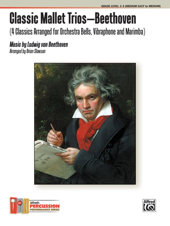 Classic Mallet Trios---Beethoven: Mallet Instrument Book: Ludwig van ...
