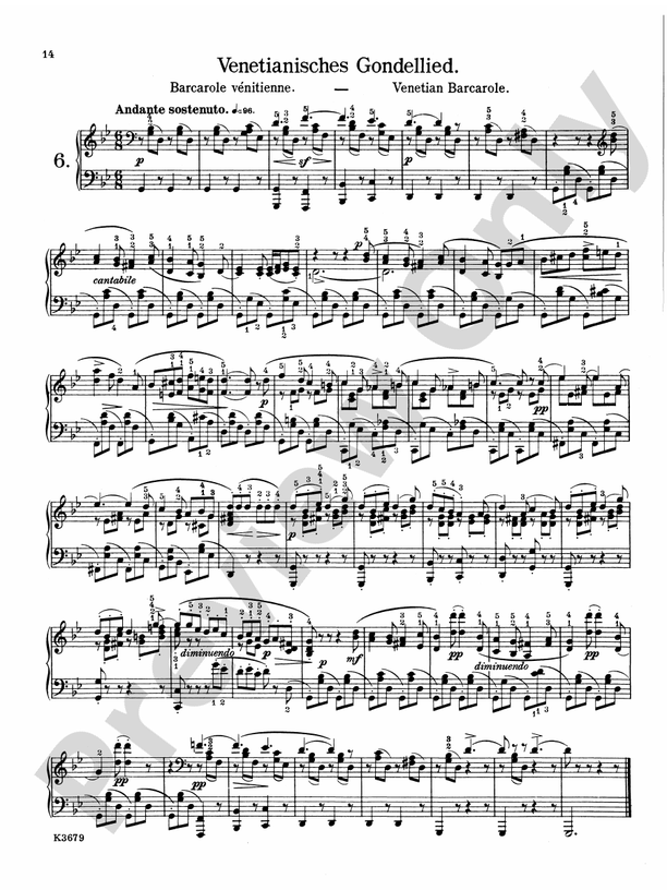 Mendelssohn: Songs Without Words (Complete) and Six Children's Pieces ...