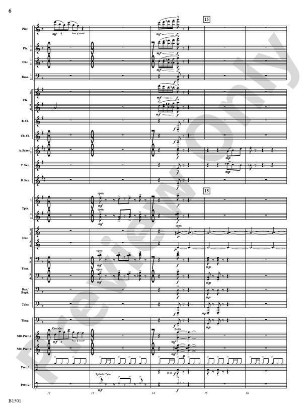 Metal: Score: Concert Band Score: Brian Balmages - Digital Sheet Music ...