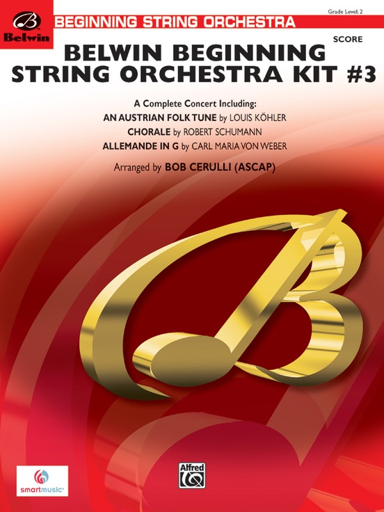 Belwin Beginning String Orchestra Kit #3: String Orchestra Conductor ...