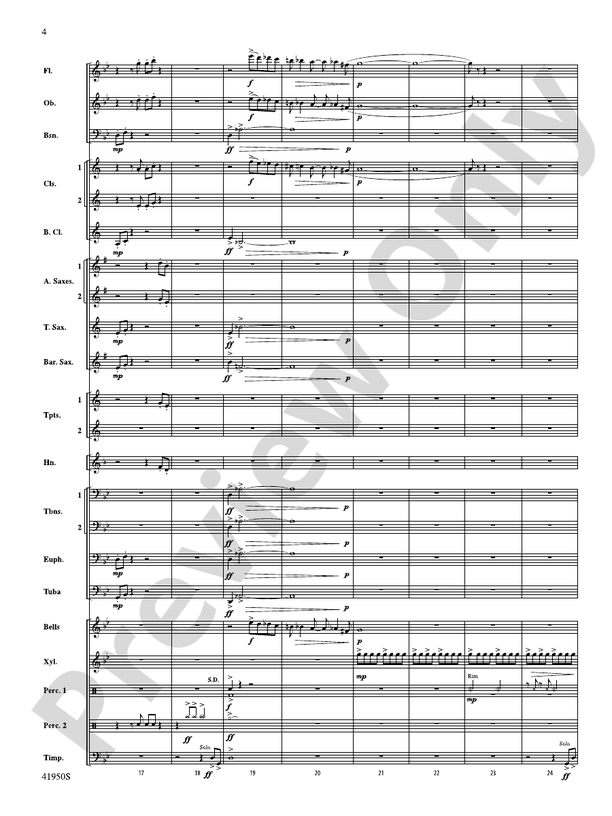 Mechanism: Concert Band Conductor Score & Parts: Todd Stalter - Digital ...