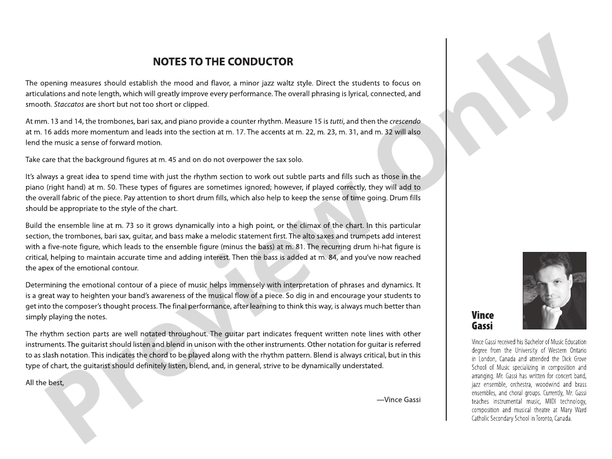 We Three Swing: Score: Jazz Ensemble Score - Digital Sheet Music Download