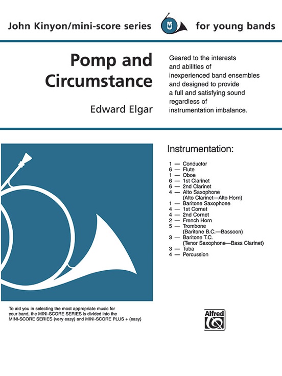 Pomp and Circumstance: Concert Band Conductor Score: Edward Elgar ...