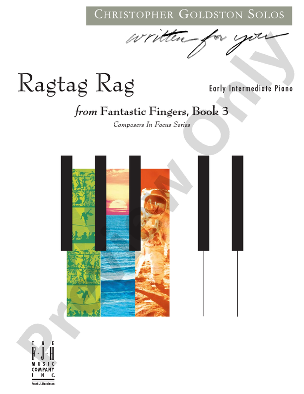 Ragtag Rag: Piano: Christopher Goldston - Digital Sheet Music Download