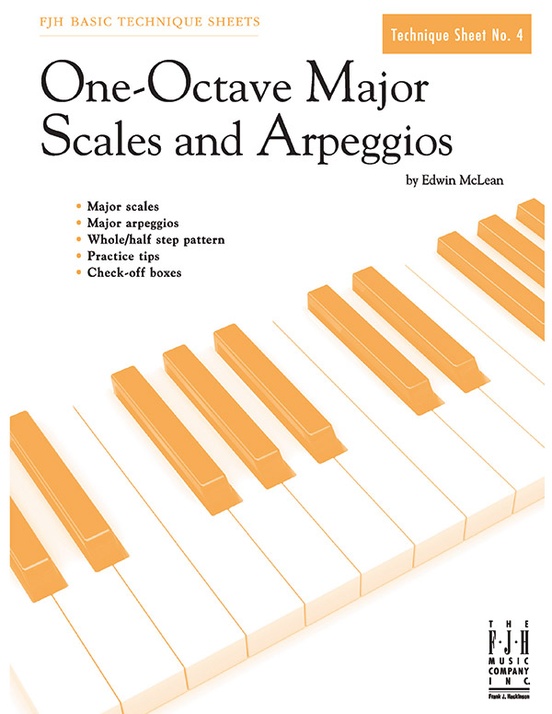 One-Octave Major Scales and Arpeggios: Piano: Edwin McLean - Digital ...