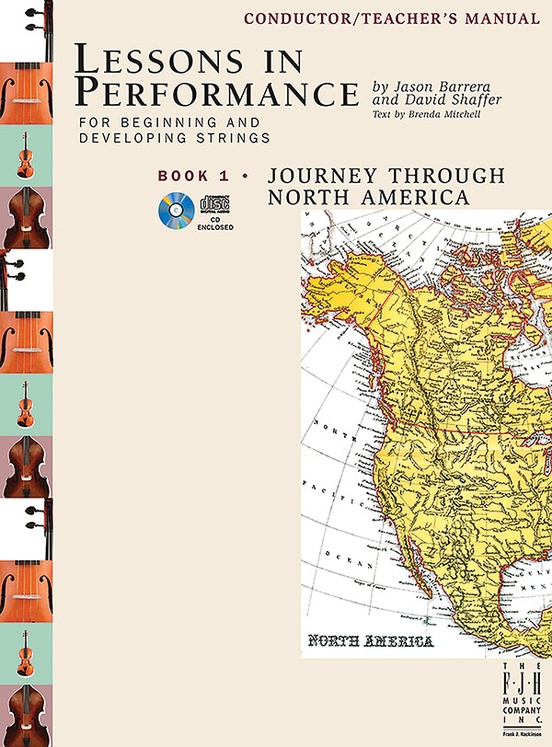 Lessons in Performance Book 1, Journey Through North America ...
