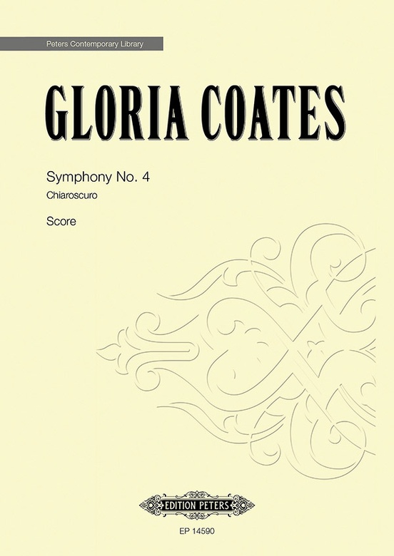 Symphony No. 4 "Chiaroscuro": Full Orchestra: Gloria Coates | Sheet Music