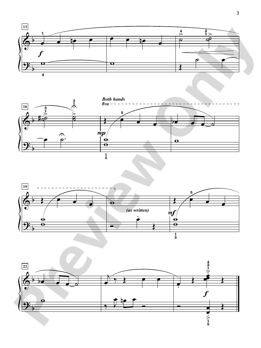 Grand Solos for Piano, Book 3: 11 Pieces for Late Elementary Pianists: Piano: Melody Bober ...