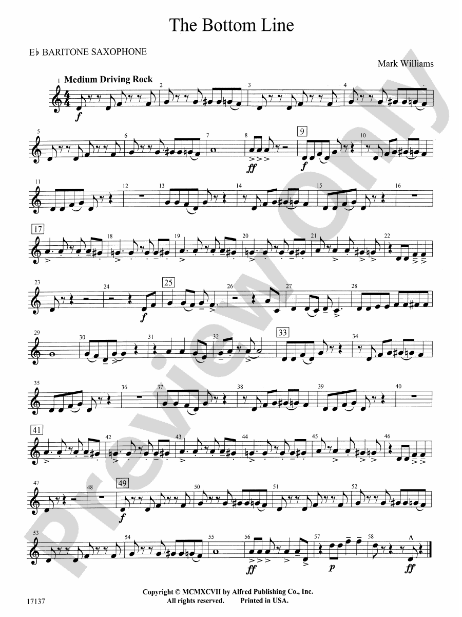 The Bottom Line: E-flat Baritone Saxophone: E-flat Baritone Saxophone ...