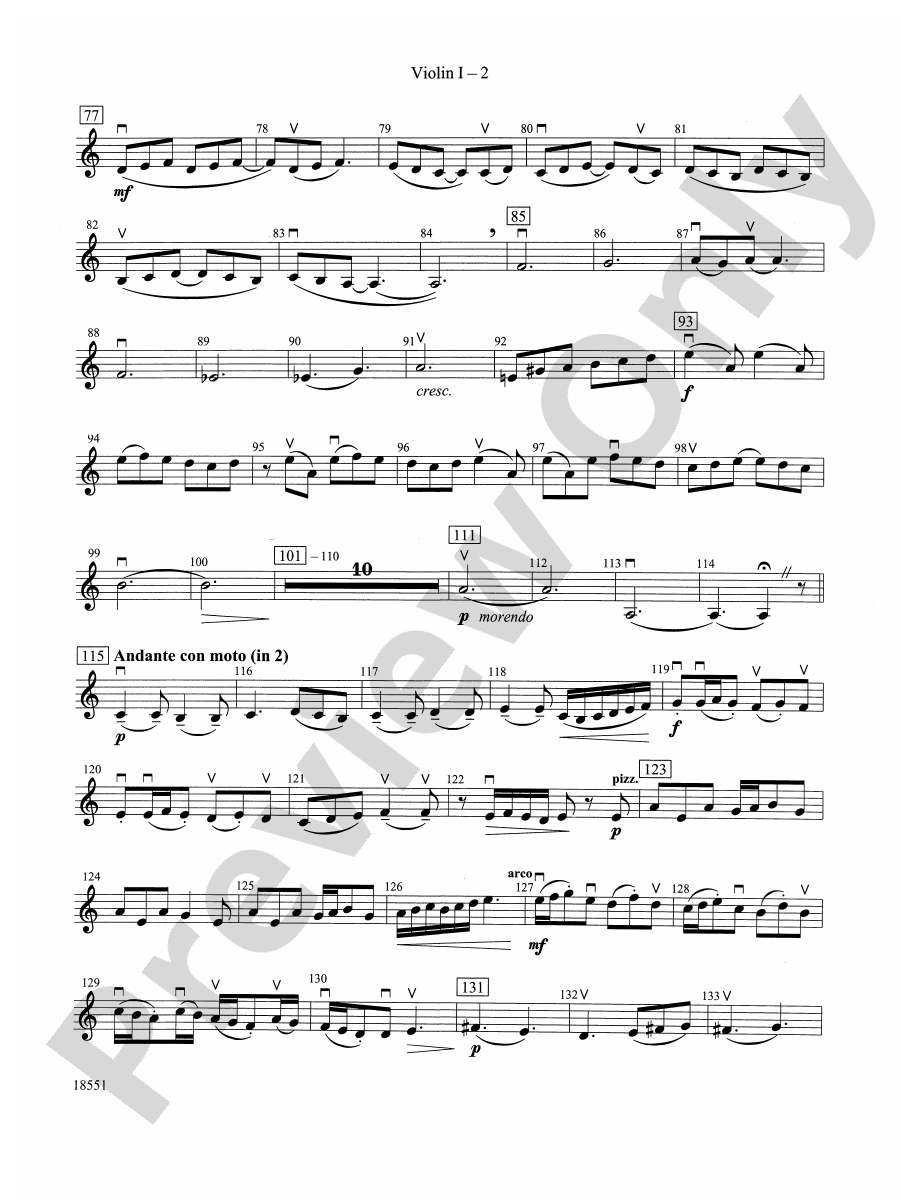 Bailes para Orquesta (For Two Solo Violins and String Orchestra): 1st Violin: 1st Violin Part ...