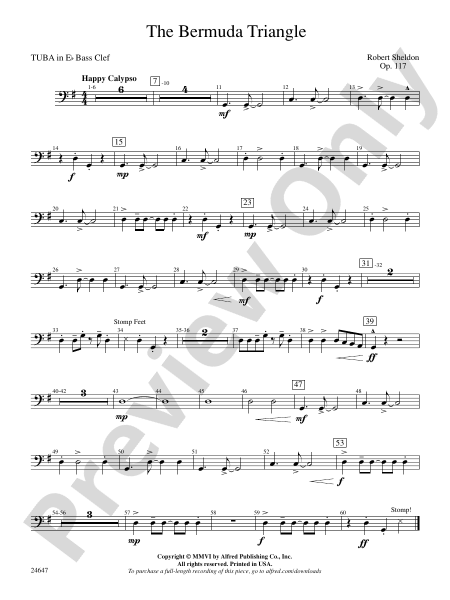 The Bermuda Triangle: (wp) E-flat Tuba B.C.: (wp) E-flat Tuba B.C ...
