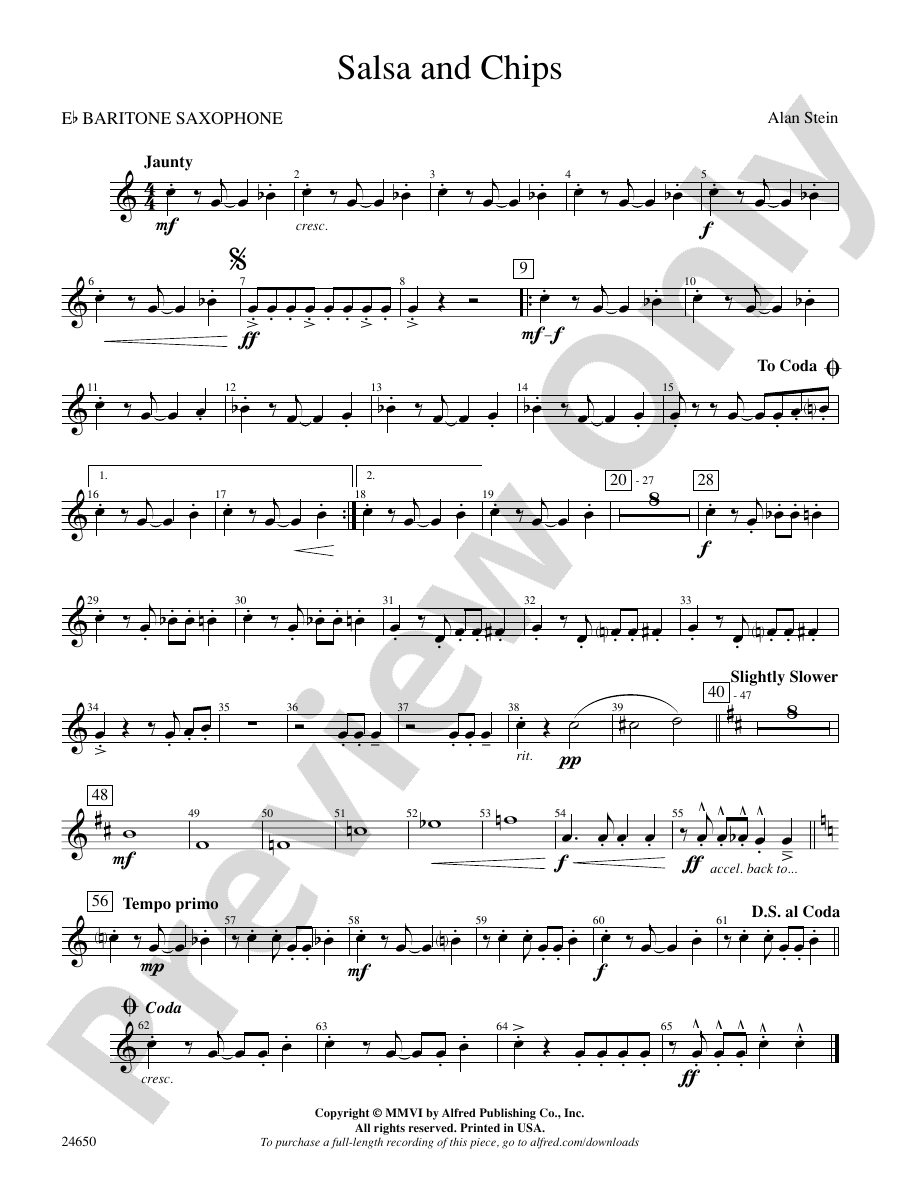 Salsa and Chips: E-flat Baritone Saxophone: E-flat Baritone Saxophone ...