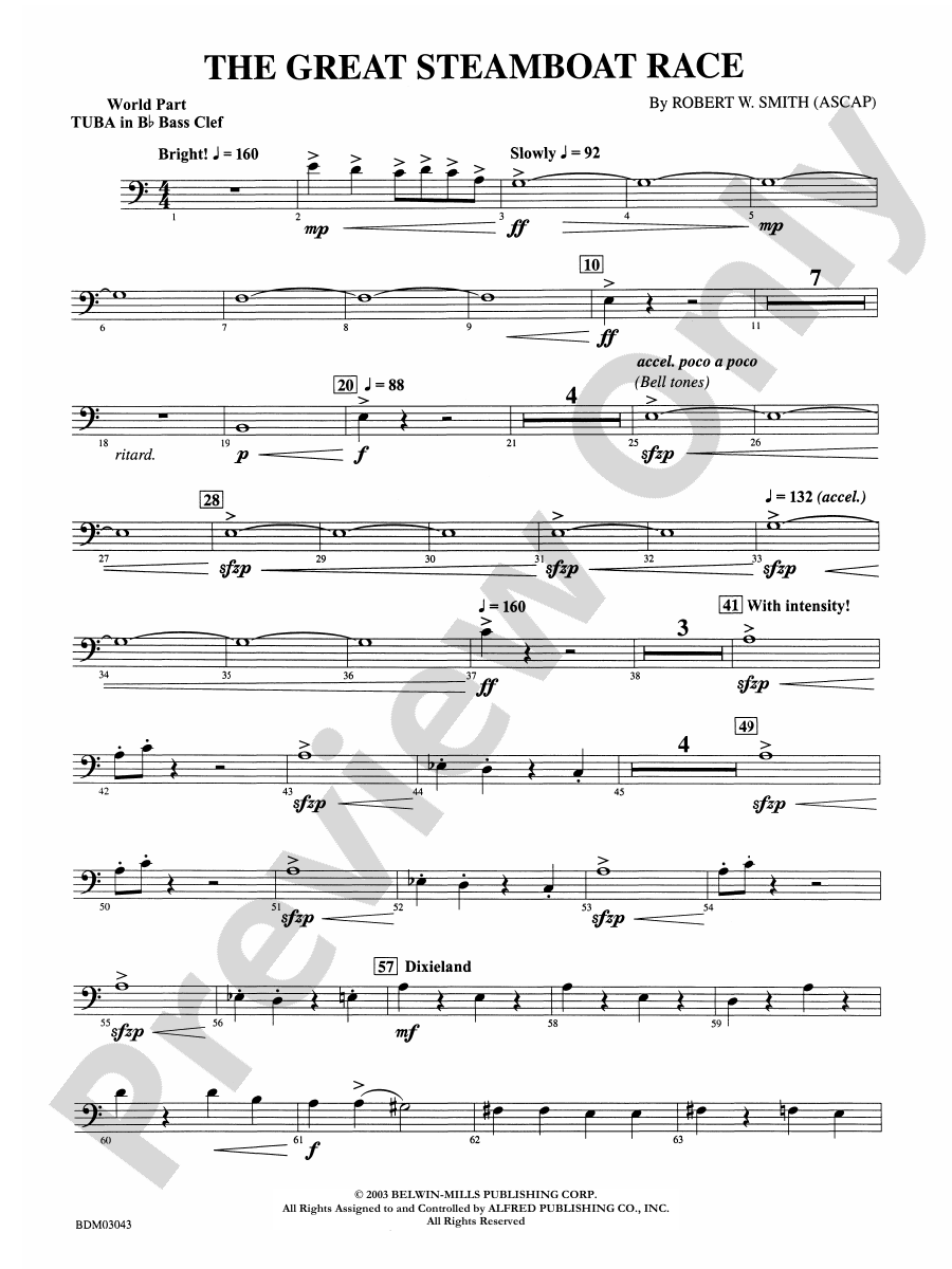The Great Steamboat Race: (wp) B-flat Tuba B.C.: (wp) B-flat Tuba B.C ...