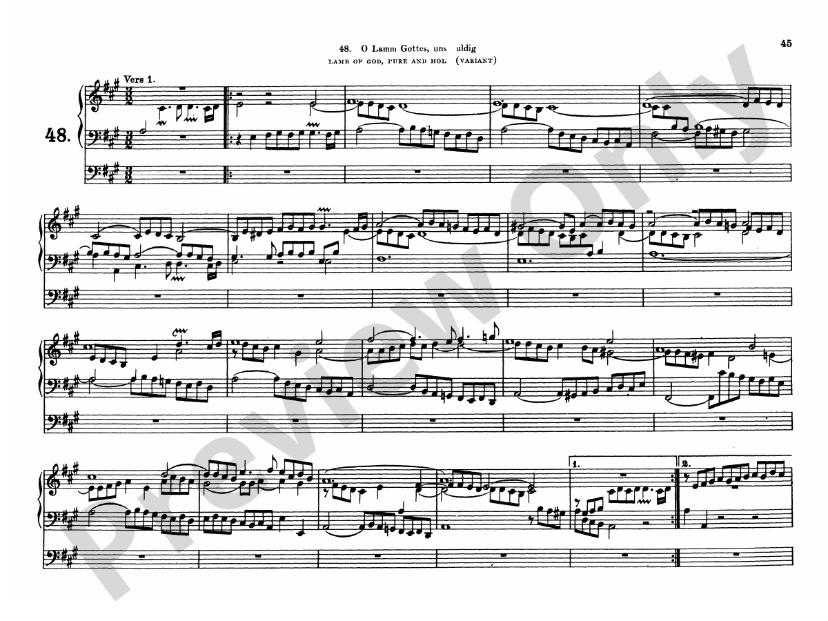 Bach: Complete Organ Works, Volume VII: Lamb of God, Pure and Holy ...